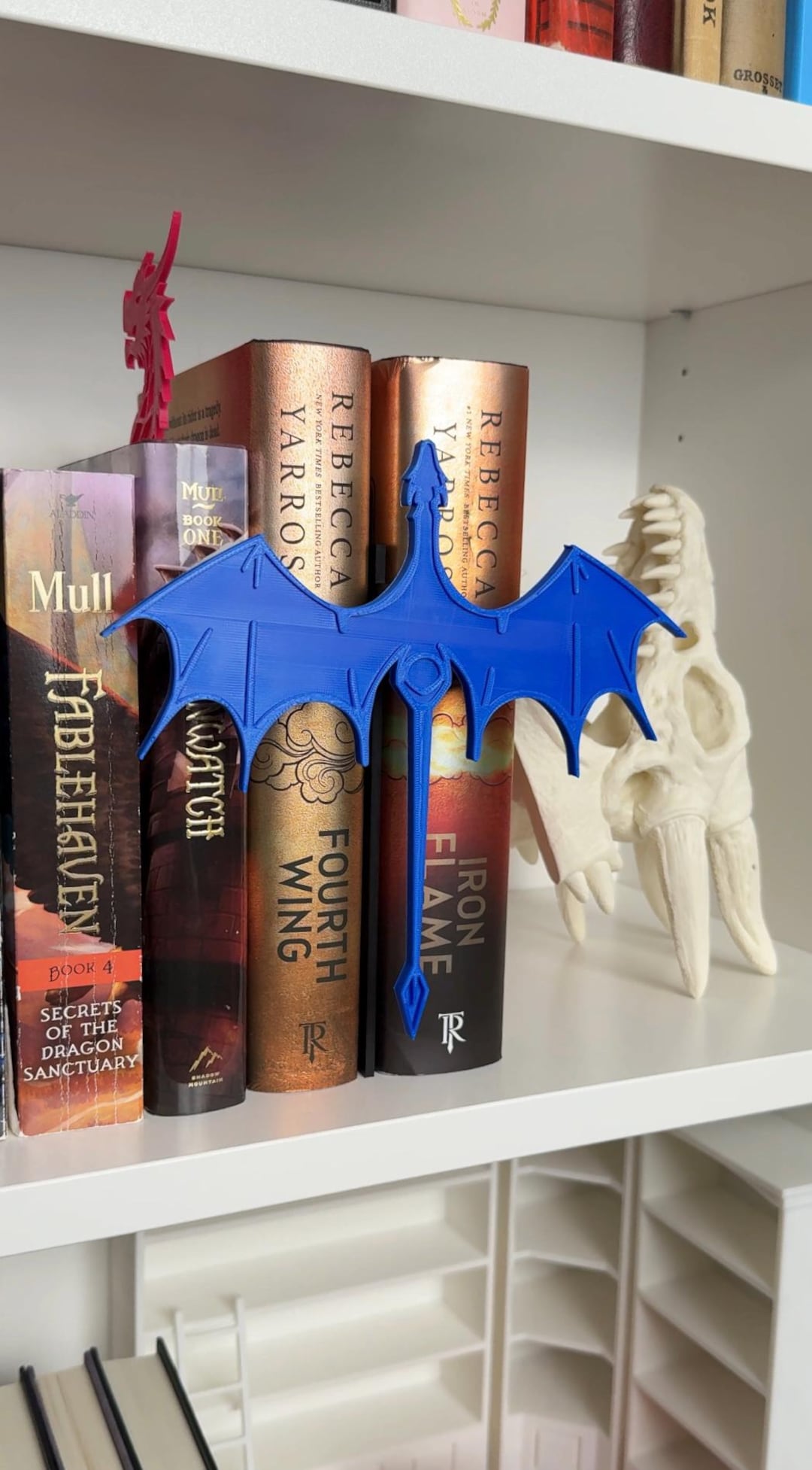 Fourth Wing Daggertail Dragon BOOK INSERT | Dragons | Book Accessory ...