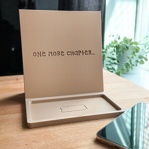 3D Printed Tabletop Book and Phone Holder: the Book Stand That Elevates ...