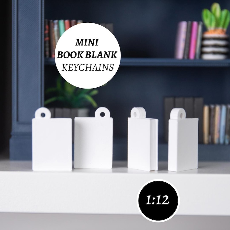 Blank Mini Books Charm - Etsy