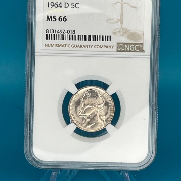 1964 D Nickel - Etsy