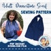 Adult Dignity Bib Dinner Scarf Sewing Pattern for Special - Etsy