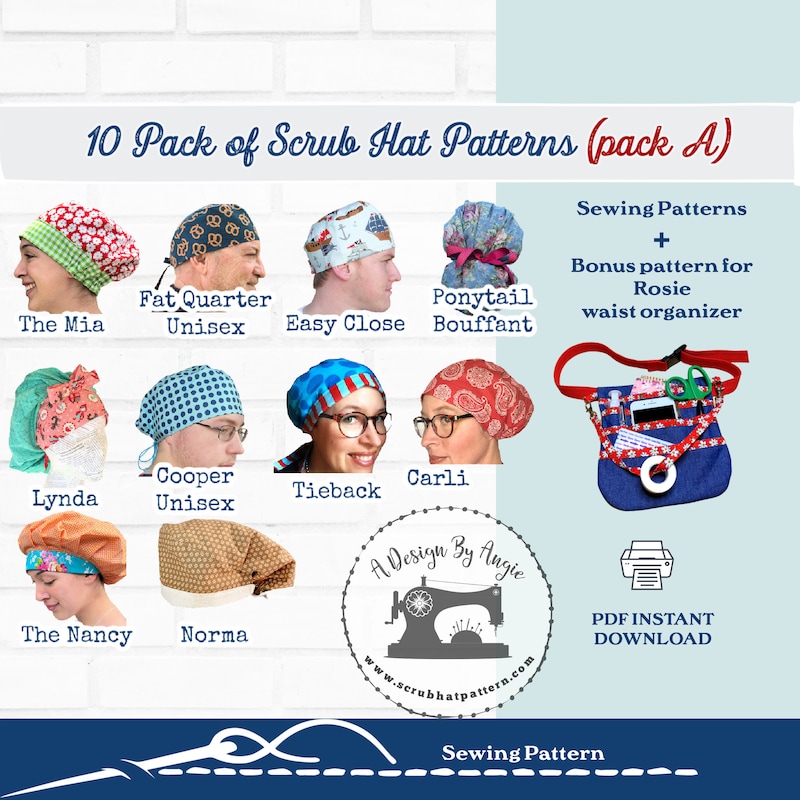 Scrubs Pattern - Etsy