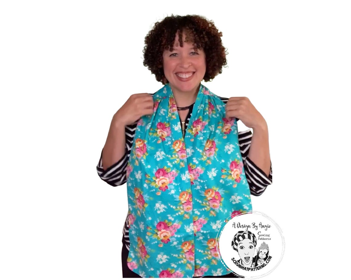 Adult Dignity Bib Dinner Scarf Sewing Pattern Pdf Download for - Etsy