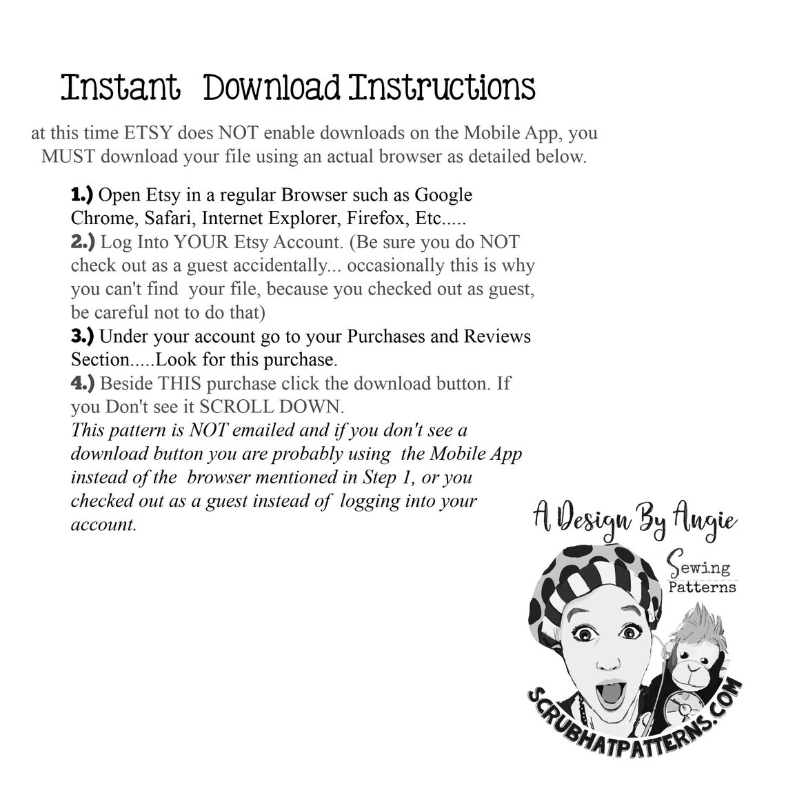 Adult Dignity Bib Dinner Scarf Sewing Pattern Pdf Download for - Etsy