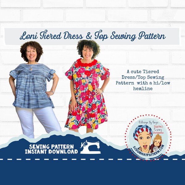 Panel Dress Pattern - Etsy