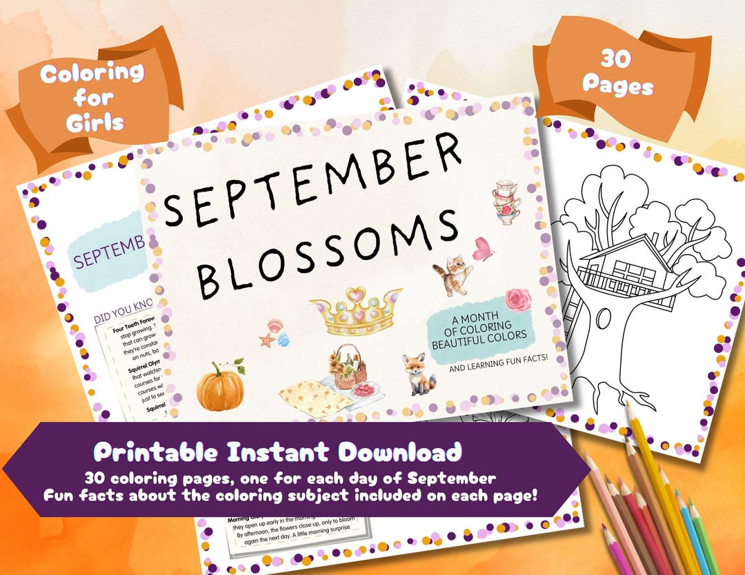 Printable Coloring Pages, Themed Coloring Pages, September Coloring ...