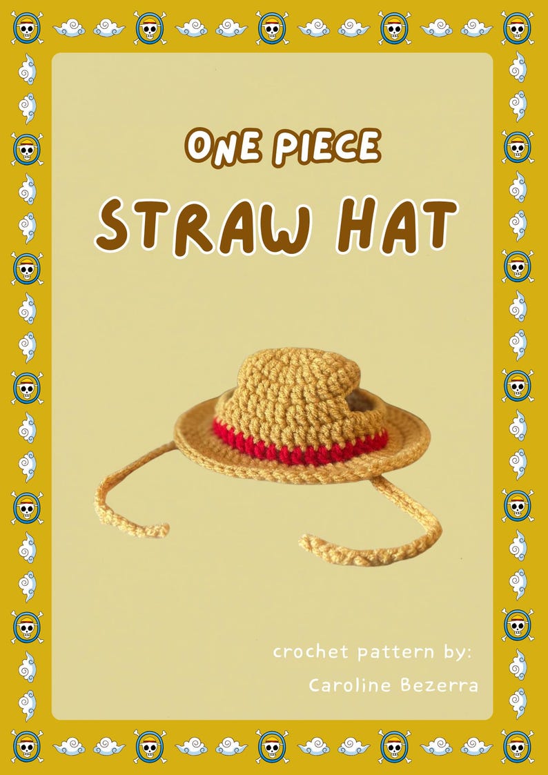 Pattern Only - Handmade Crochet Straw Hat for Cats & Dogs - Etsy