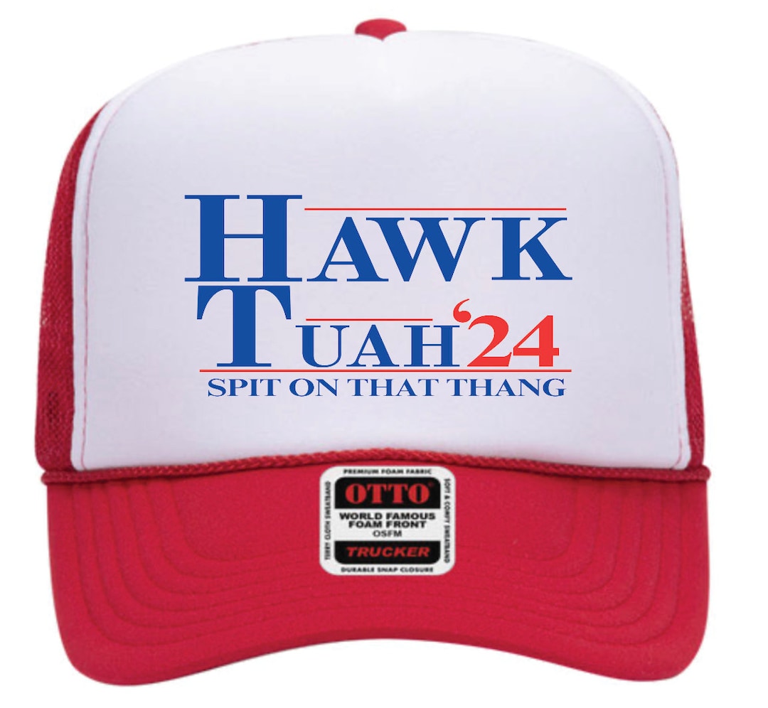 Hawk Tuah Red Foam Trucker Hat - Etsy