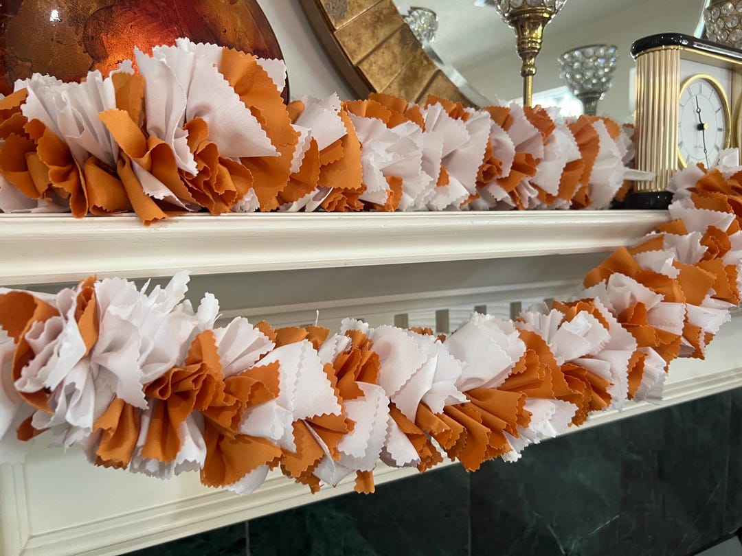 Texas Longhorn Felt or Fabric Garland / School Colors / UT Austin ...