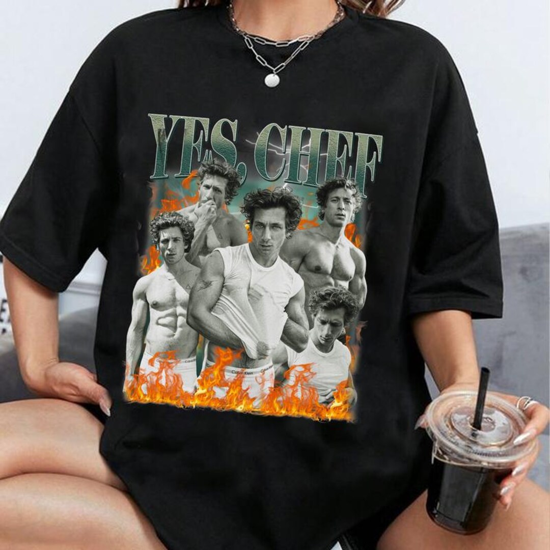 Yes Chef Hoodie, Jeremy Allen White Sweatshirt, Carmy Berzatto the Bear ...
