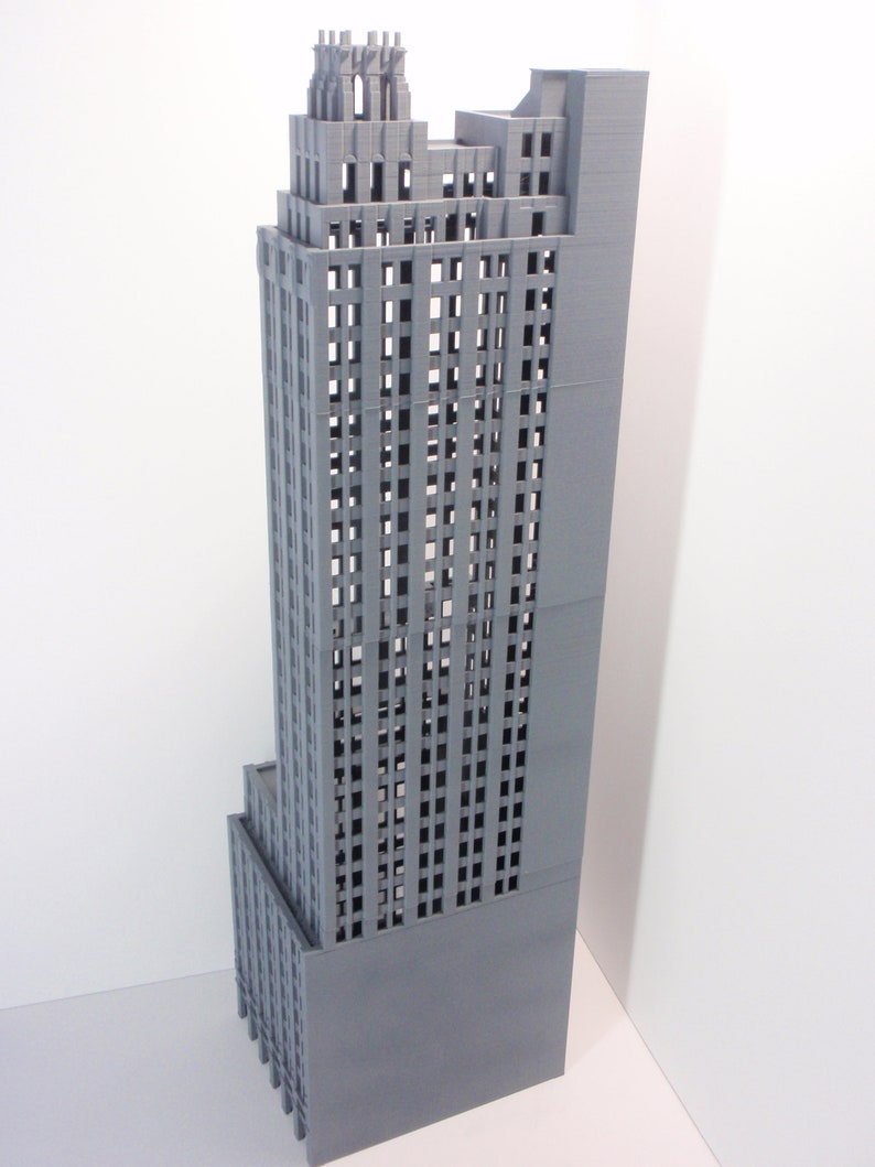 Z, N, HO Empire Trust Building - Skyscraper - Z - 20", N - 29", HO - 50 ...