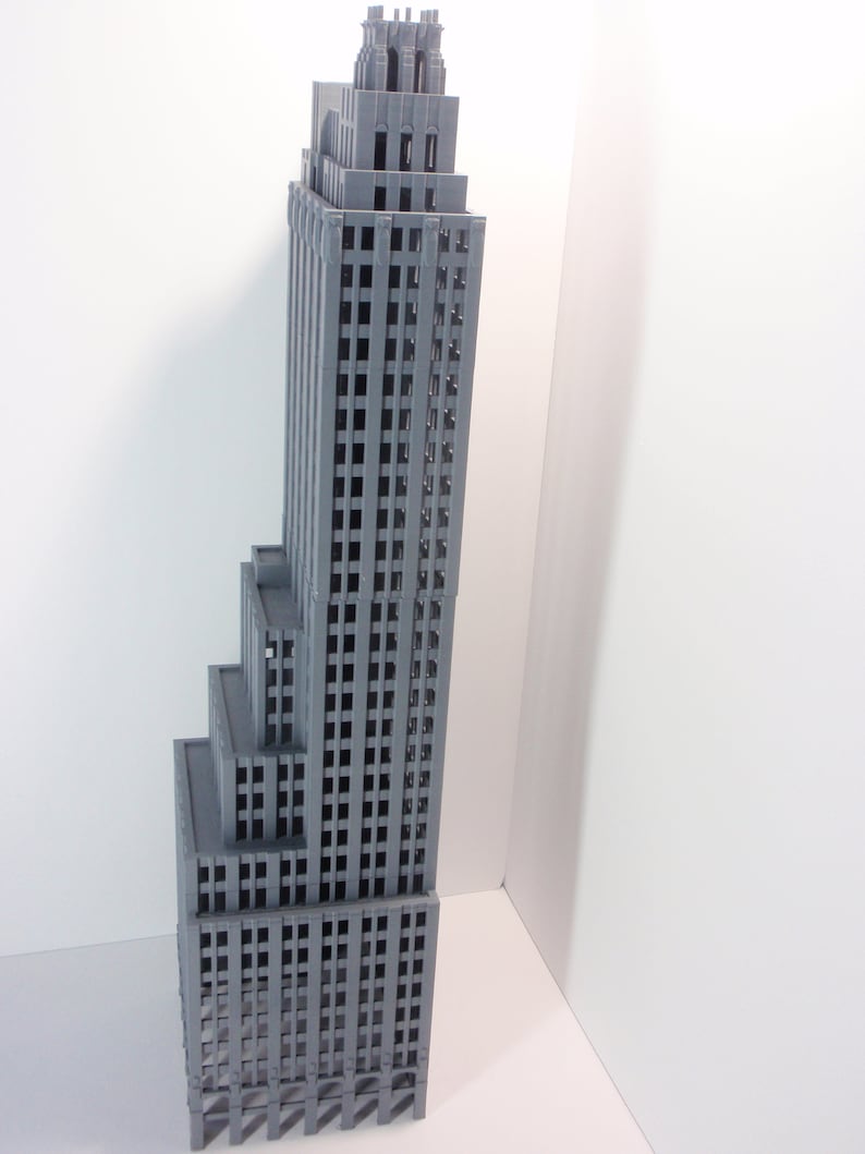 Z, N, HO Empire Trust Building - Skyscraper - Z - 20", N - 29", HO - 50 ...