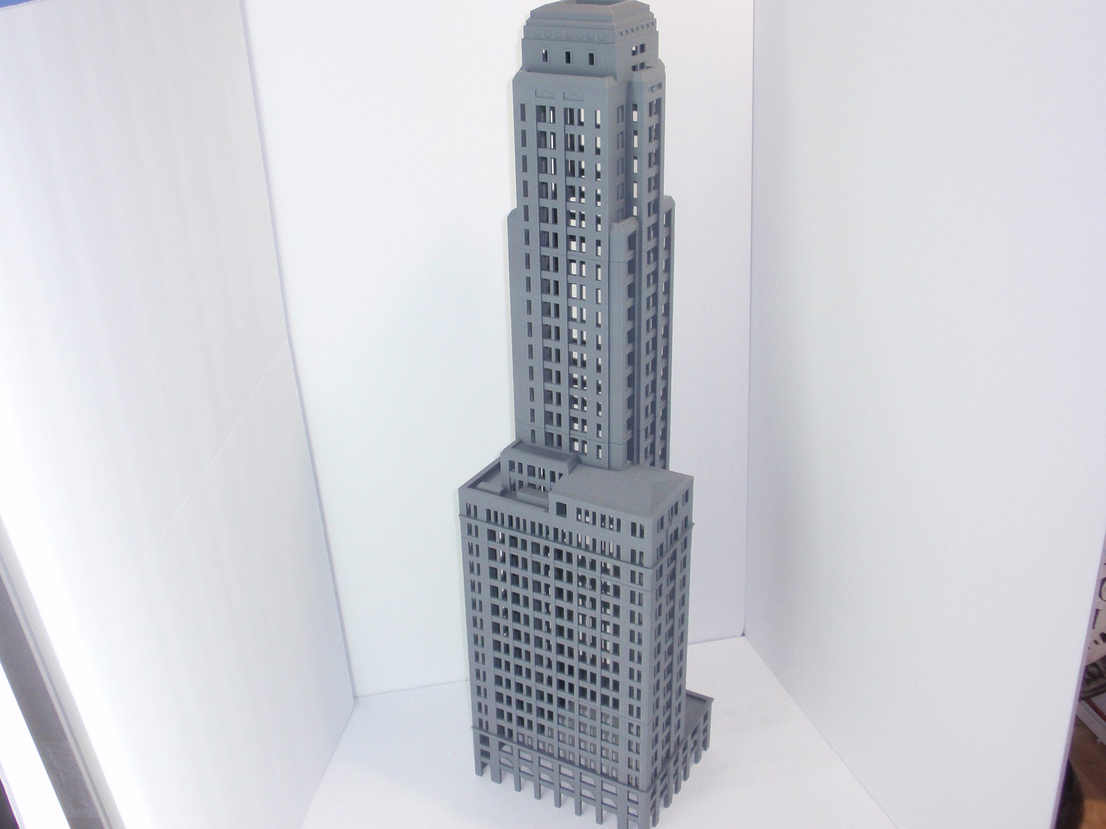 Z & N Scale Skyscraper - Lewis Tower - N = 28 3/4 Inches Tall - Z = 20 ...
