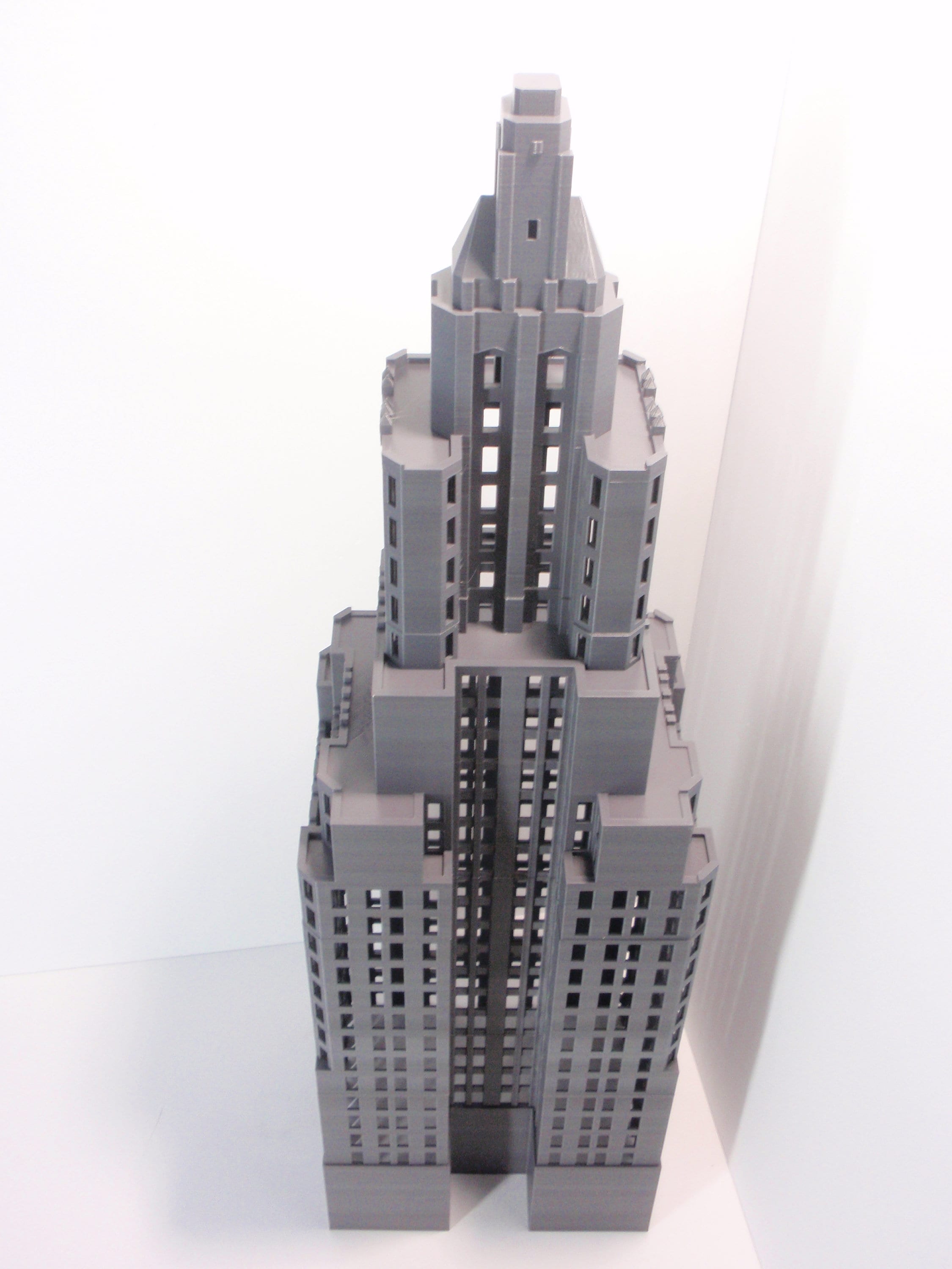 N Scale Skyscraper - One Fifth Avenue - 26.5 Inches Tall Gray - Etsy
