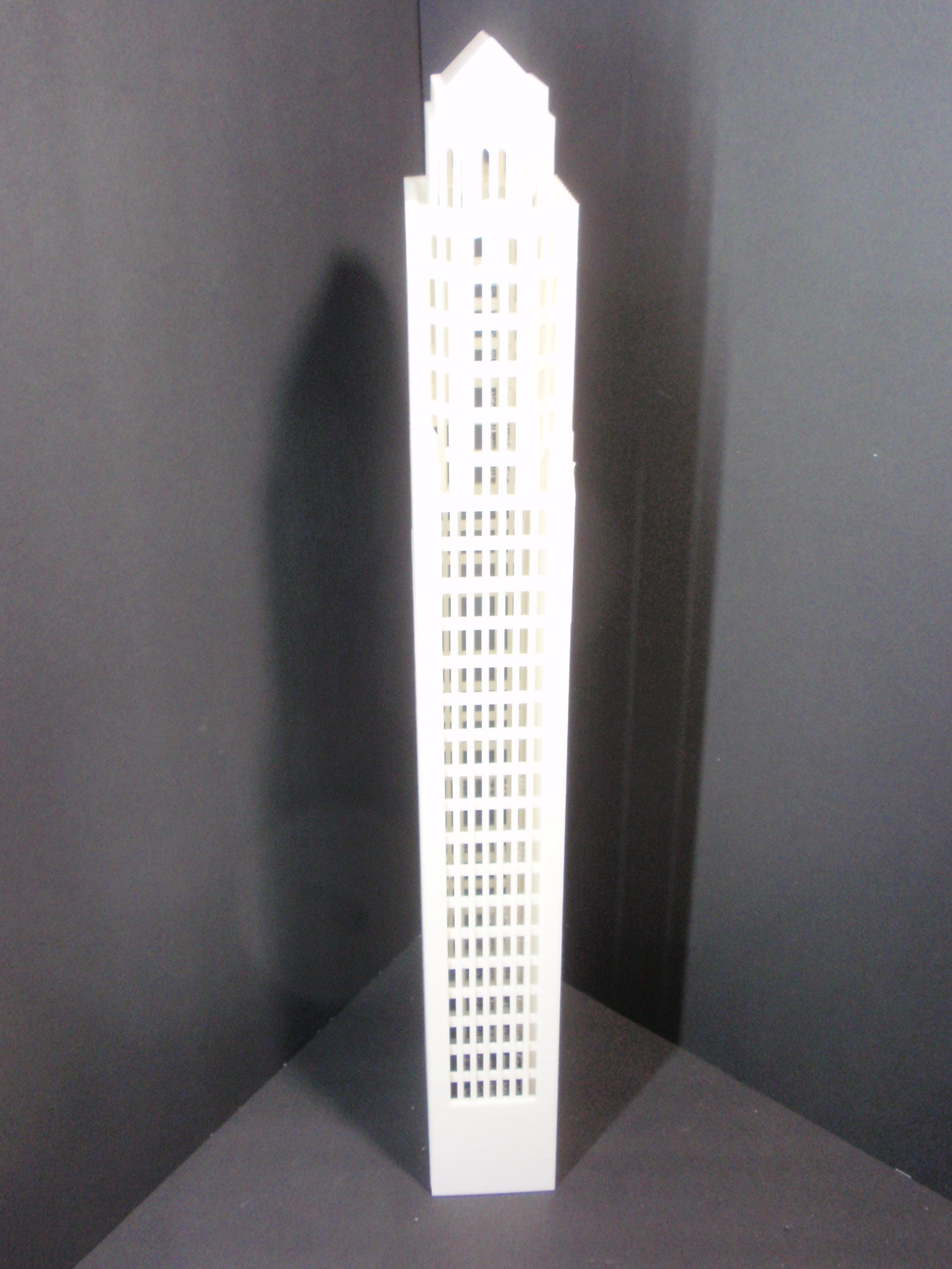 Bush Tower - Z, N & HO Scale Model Skyscraper - Etsy