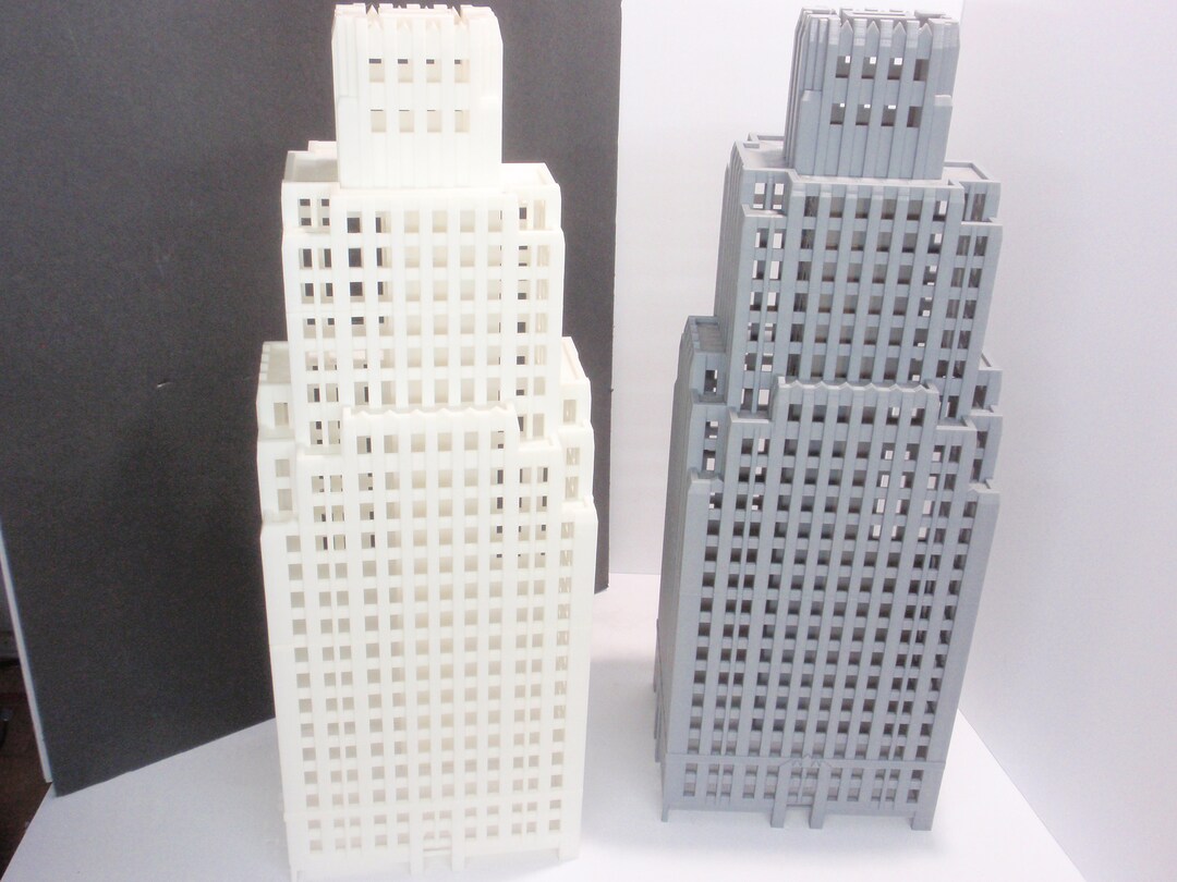N Scale Skyscraper - Bryant Building - 22 1/2 Inches Tall - Etsy