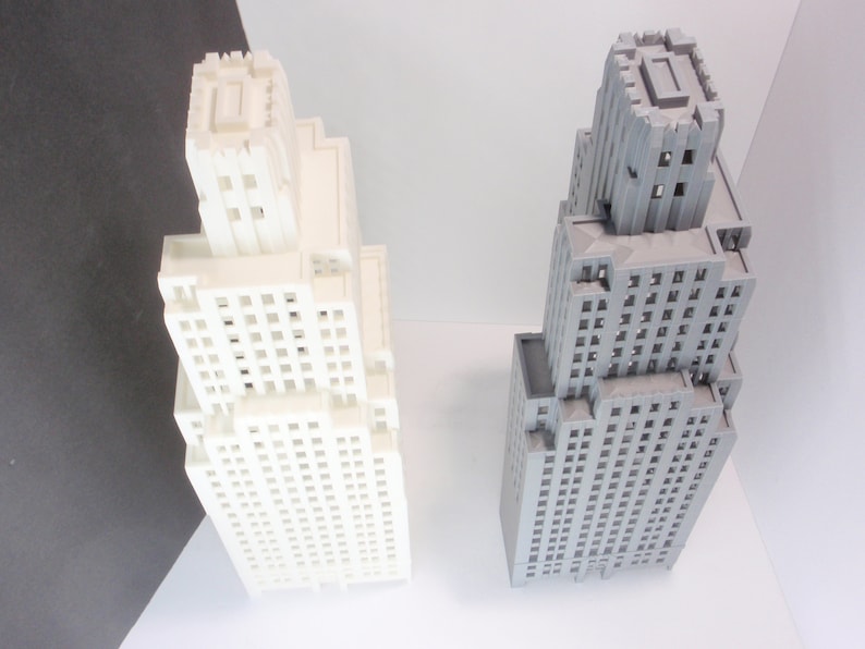 Z, N Scale Skyscraper - Bryant Building - 15.25 - 22.5 Inches Tall - Etsy