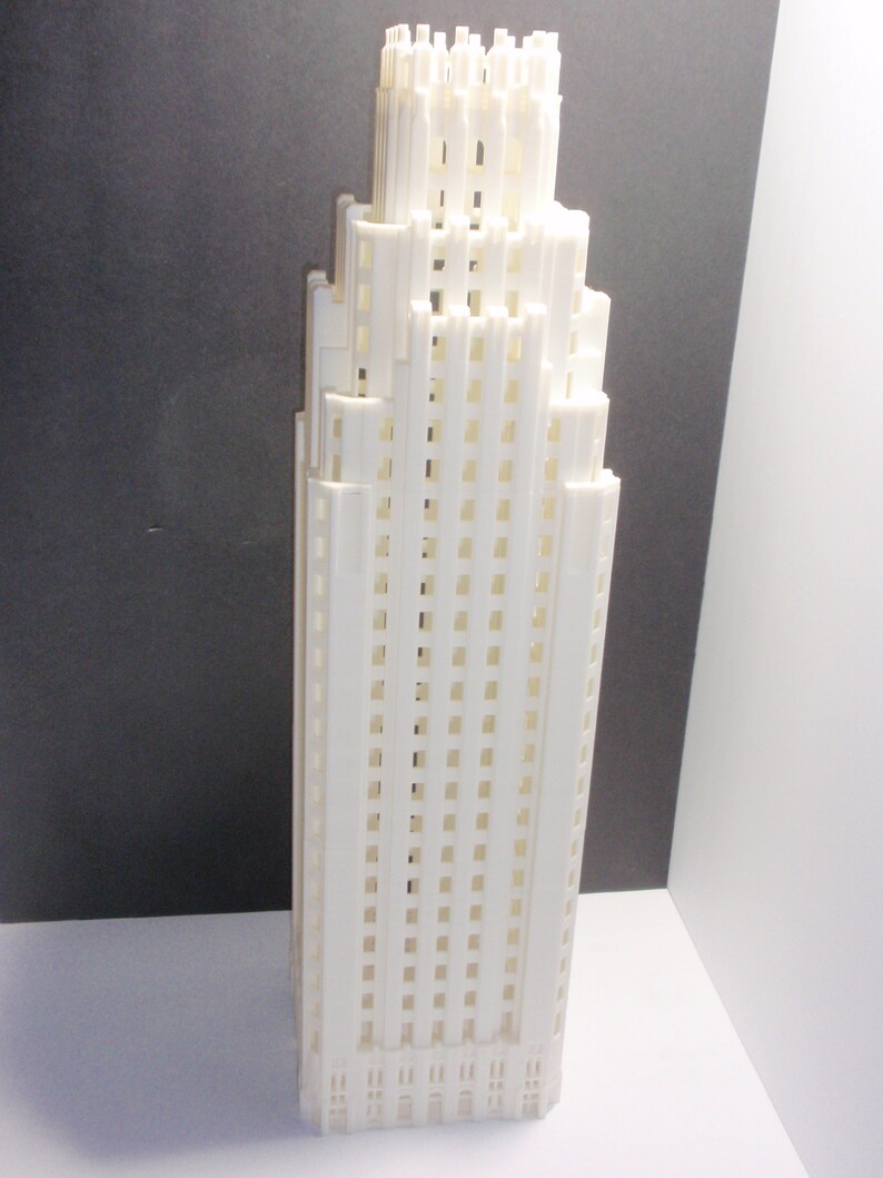 N Scale Skyscraper - Beekman Tower Building - 24 Inches Tall - Etsy