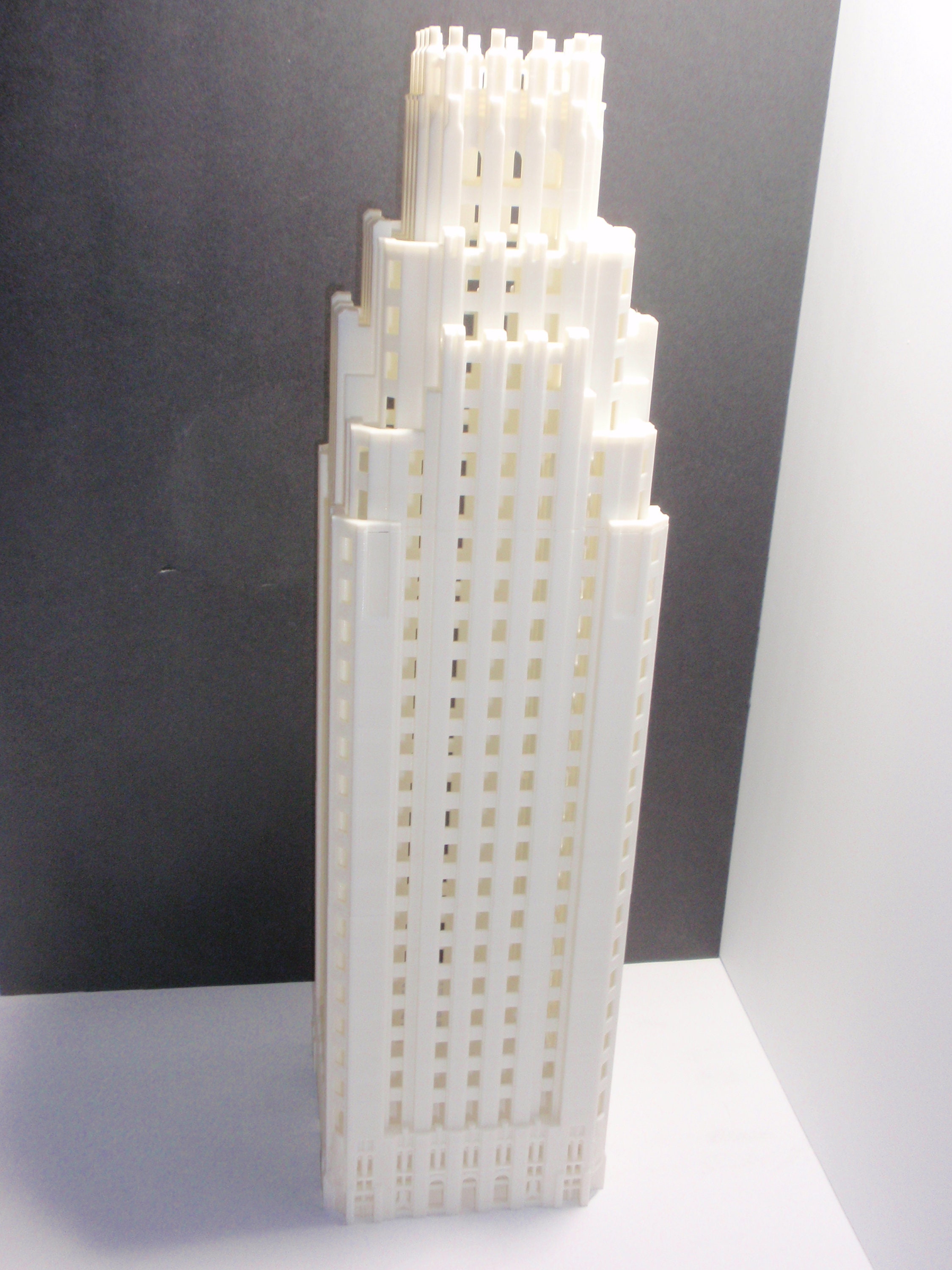 N Scale Skyscraper - Beekman Tower Building - 24 Inches Tall - Etsy