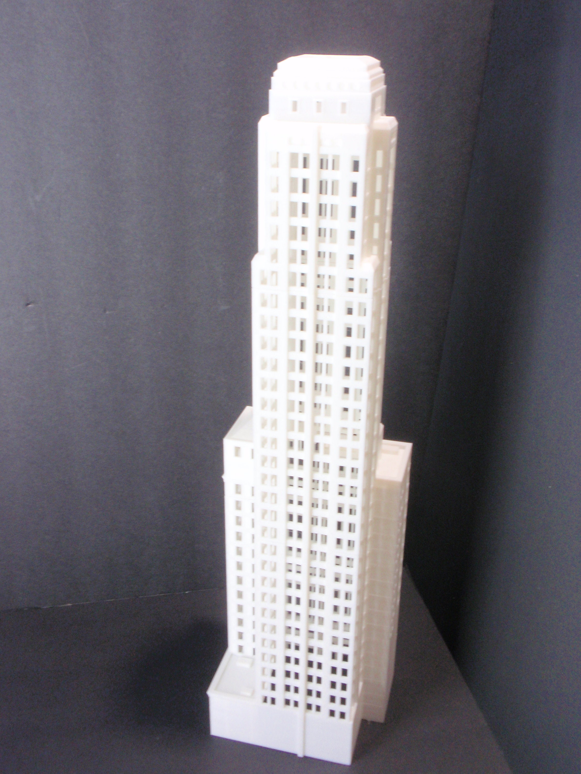 Z & N Scale Skyscraper - Lewis Tower - N = 28 3/4 Inches Tall - Z = 20 ...