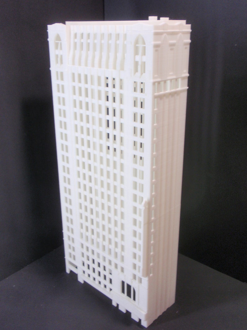 N Scale Skyscraper - Nederlander Theatre - 18 1/4 Inches Tall - Etsy