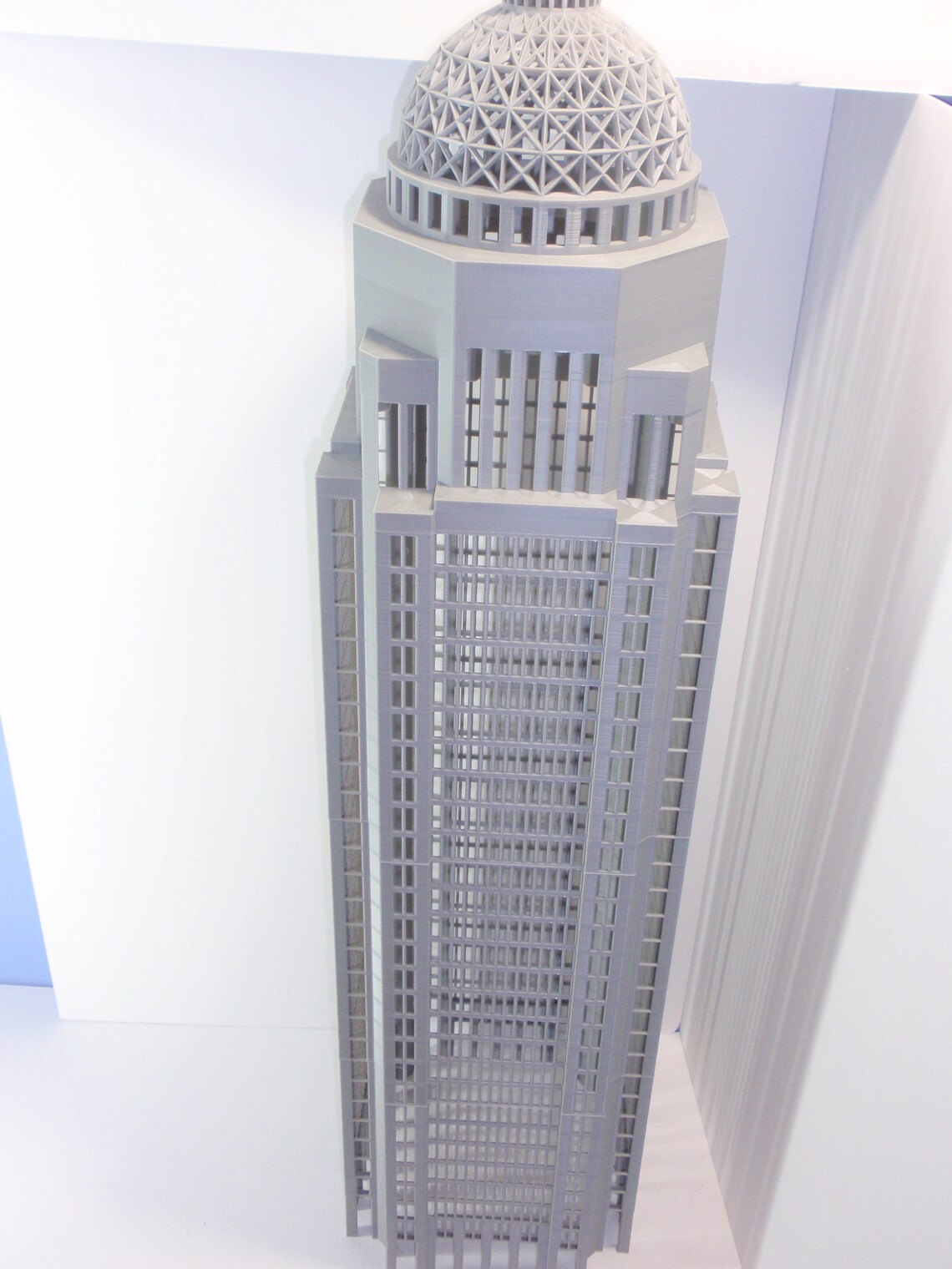 Z, N Scale Skyscraper - Aegon Center Building - 22-32 Inches Tall - Etsy
