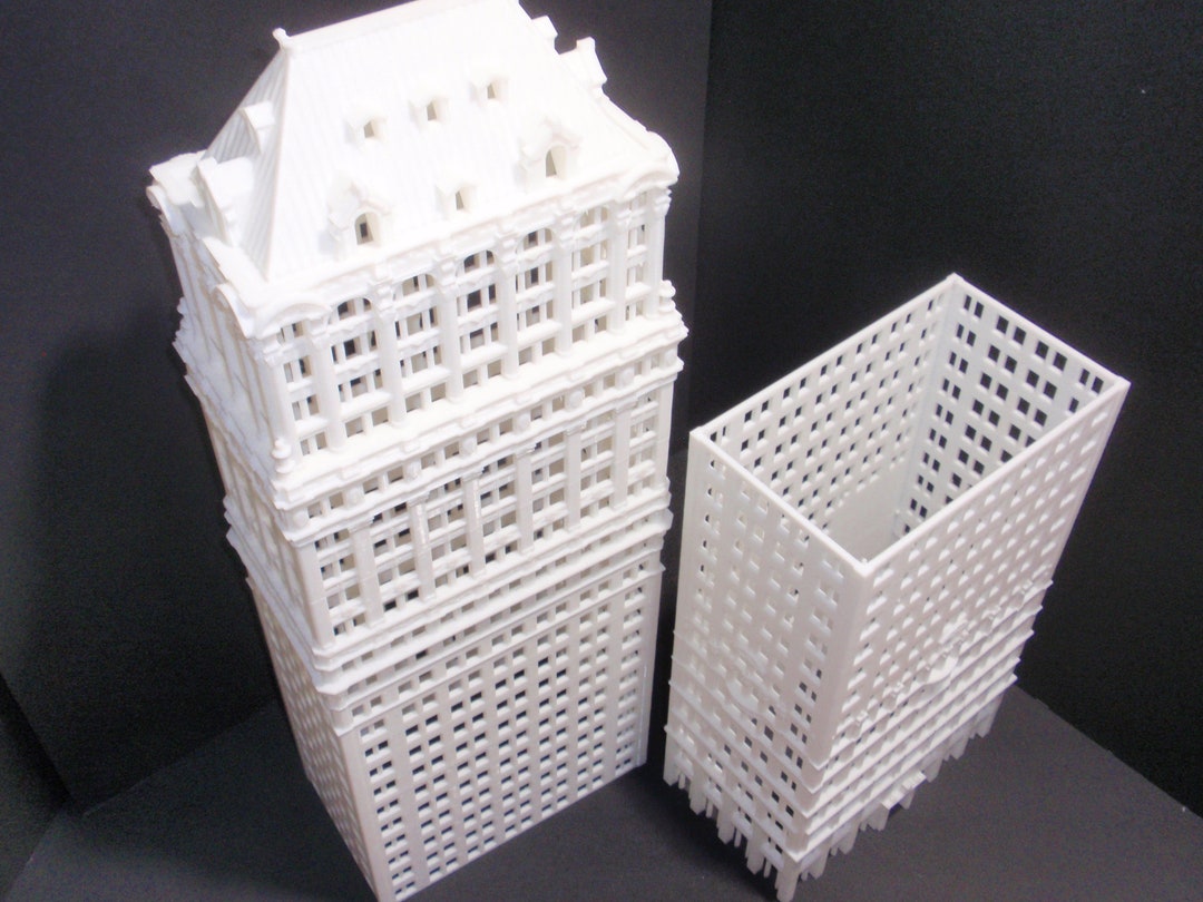 Z, N, HO Book Tower - Scale Skyscraper - Z - 22", N - 33", HO - 58 ...