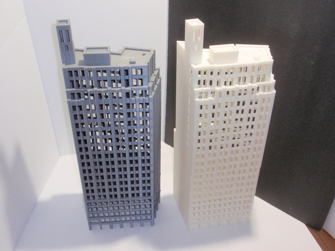 Z, N Scale Skyscraper - 853 Broadway - Z - 13.5", N - 19.6", HO - 34.25 ...