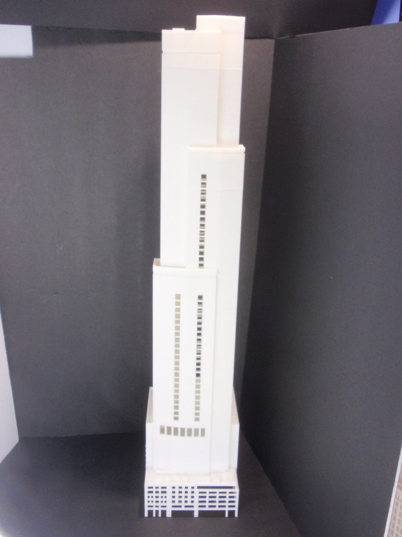 N Scale Skyscraper - Legacy - 30 3/4 Inches Tall - Etsy