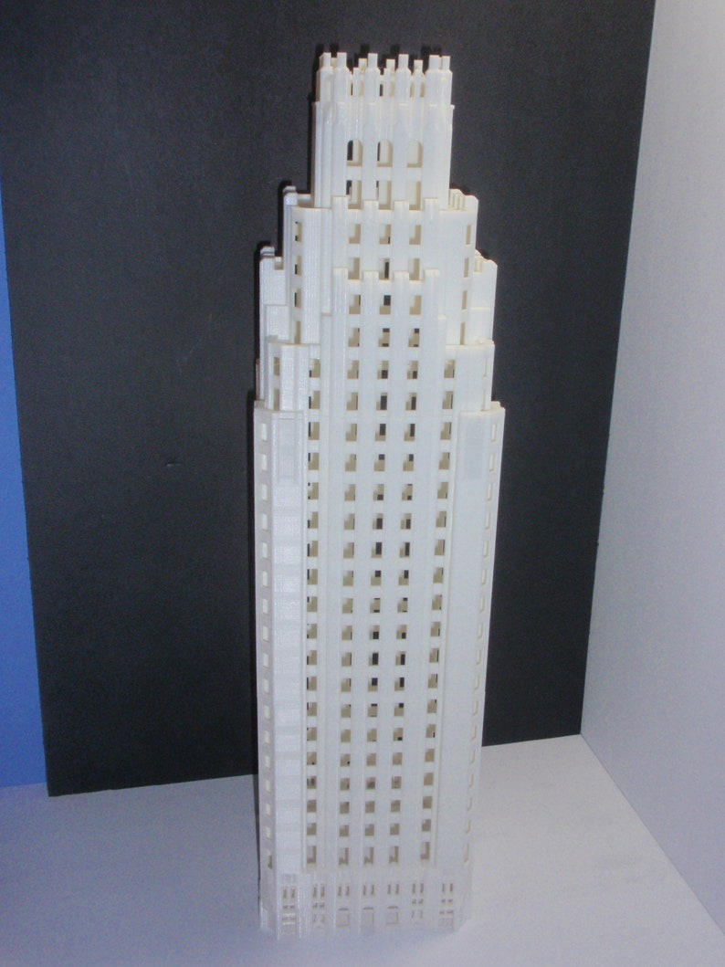 N Scale Skyscraper - Beekman Tower Building - 24 Inches Tall - Etsy