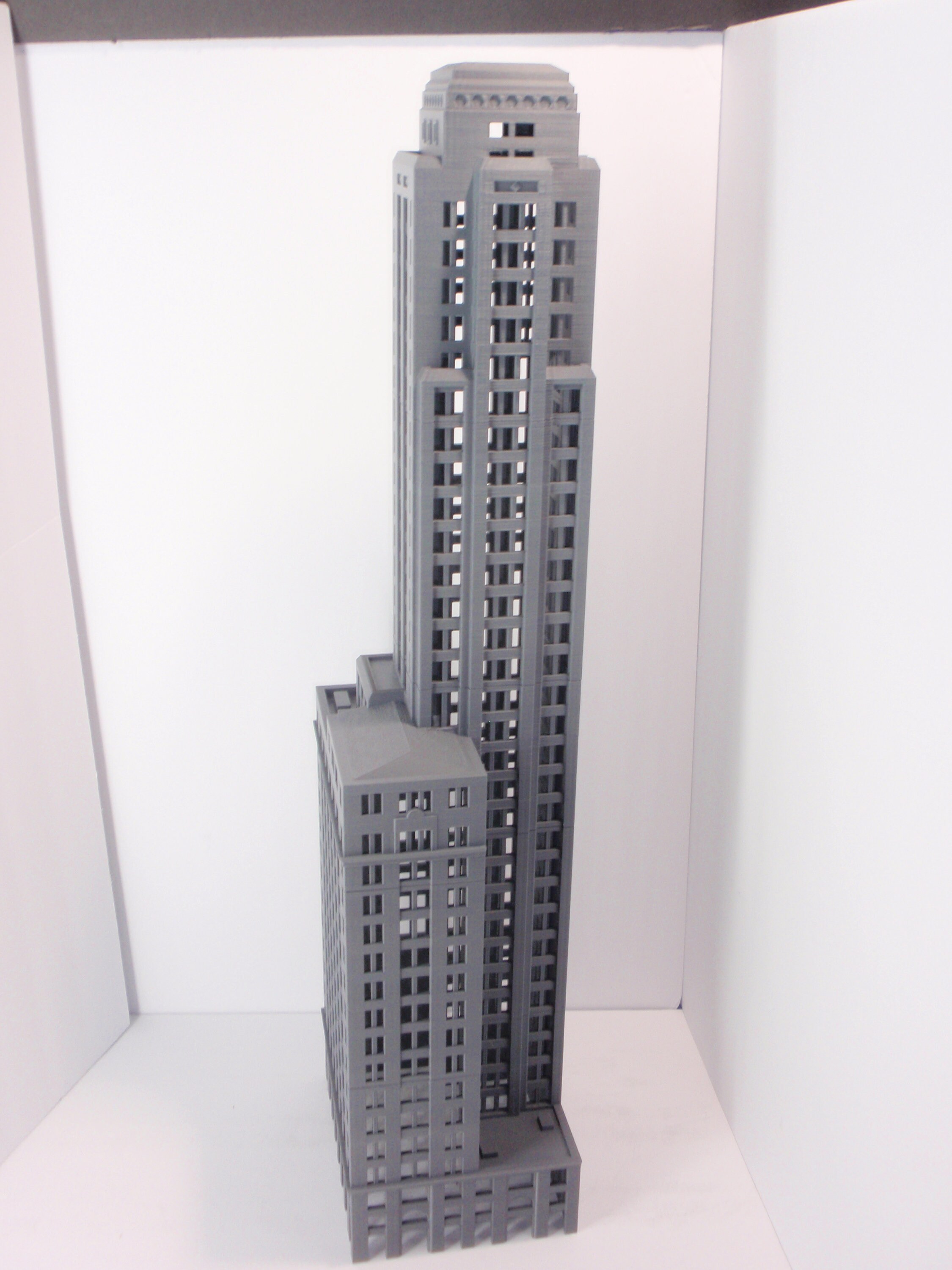 Z & N Scale Skyscraper - Lewis Tower - N = 28 3/4 Inches Tall - Z = 20 ...