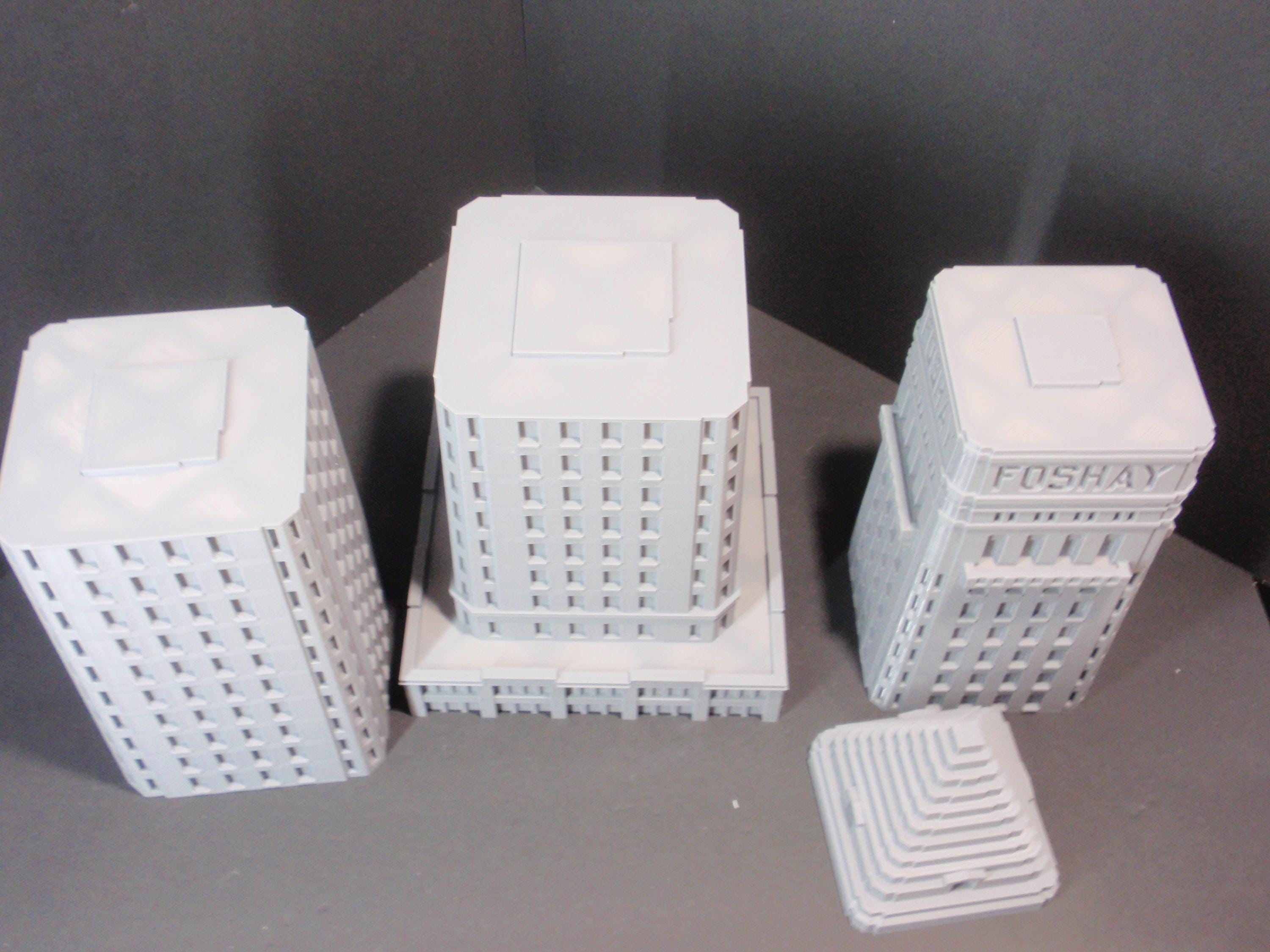 Foshay - T, Z, N & HO Scale Skyscraper - Etsy