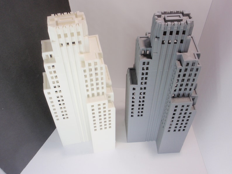 Z, N Scale Skyscraper - Bryant Building - 15.25 - 22.5 Inches Tall - Etsy