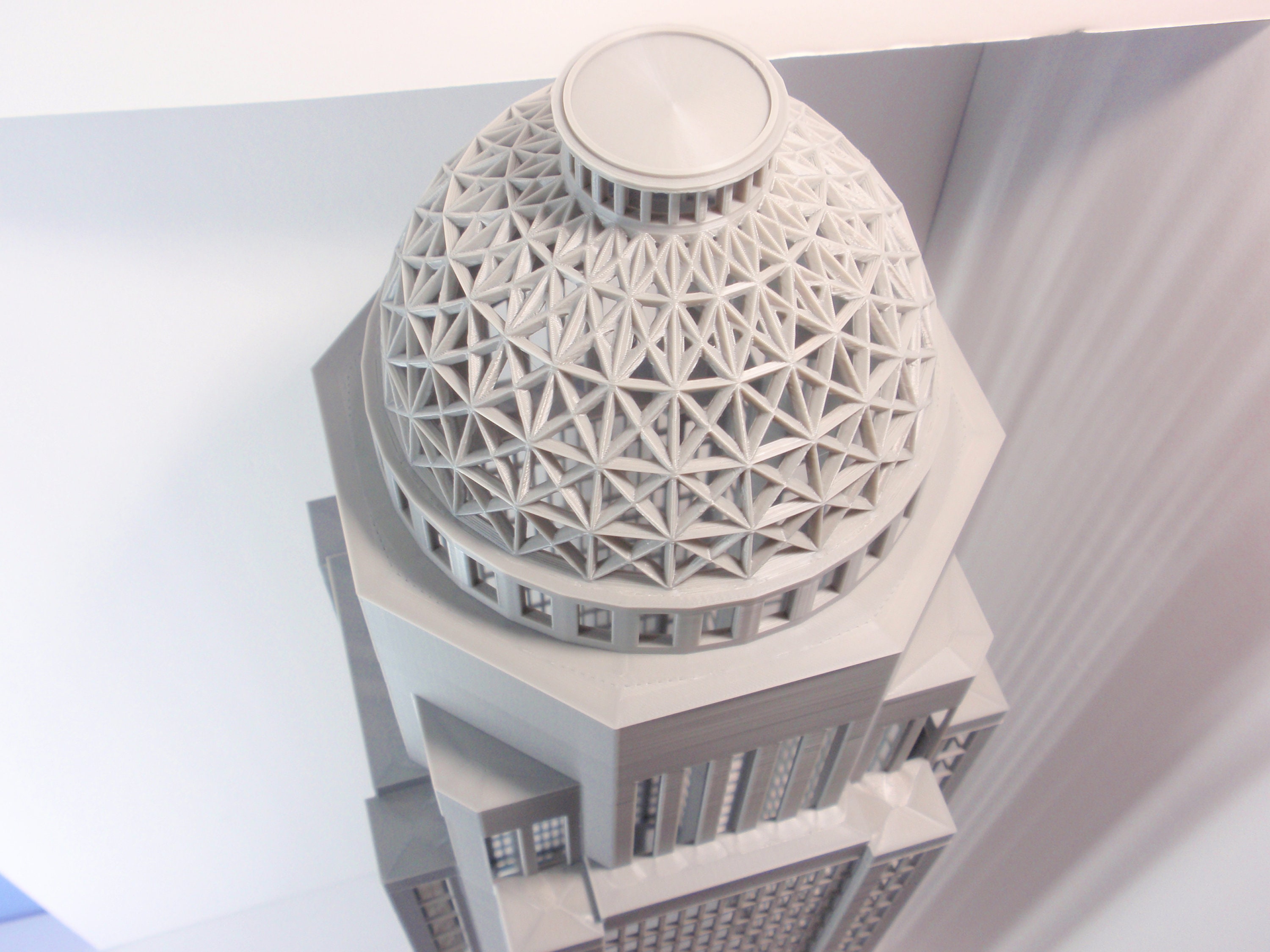 Z, N Scale Skyscraper - Aegon Center Building - 22-32 Inches Tall - Etsy