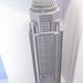 Z, N Scale Skyscraper - Aegon Center Building - 22-32 Inches Tall - Etsy