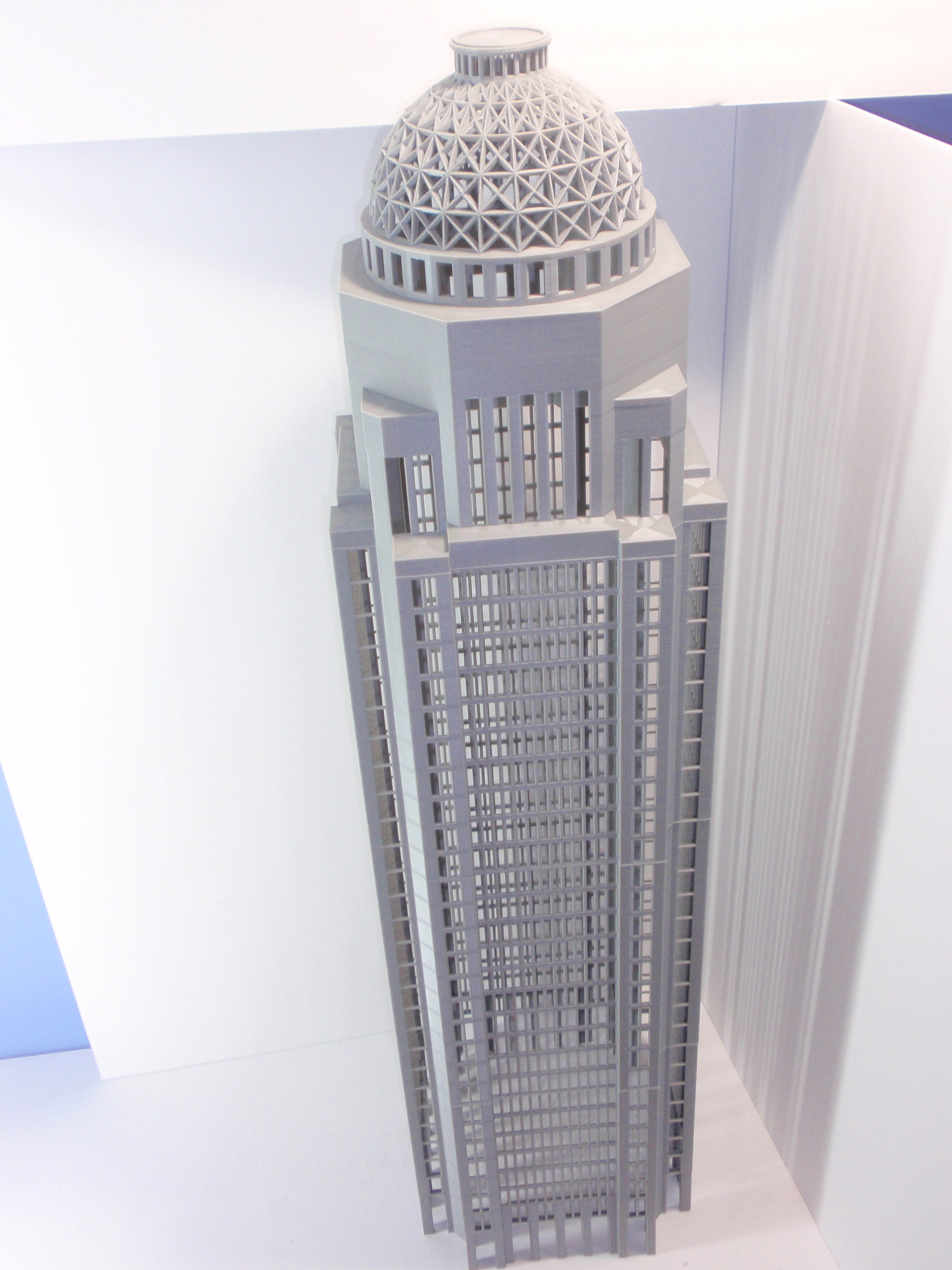 Z, N Scale Skyscraper - Aegon Center Building - 22-32 Inches Tall - Etsy