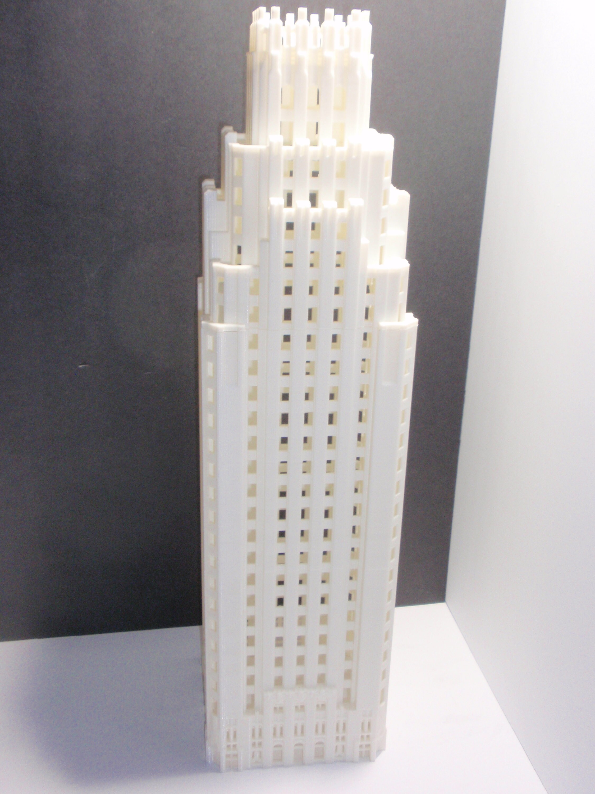 N Scale Skyscraper - Beekman Tower Building - 24 Inches Tall - Etsy