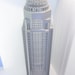 Z, N Scale Skyscraper - Aegon Center Building - 22-32 Inches Tall - Etsy