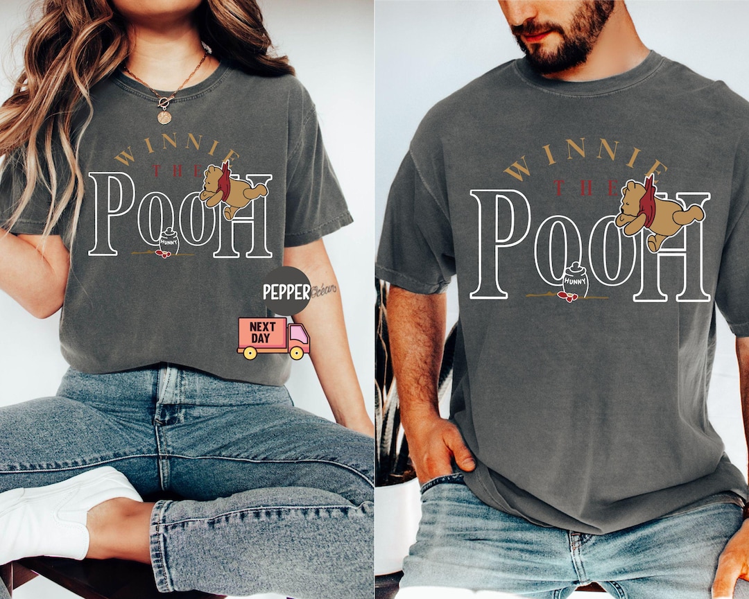 Comfort Colors® Winnie the Pooh Shirt, Retro Winnie the Pooh, Pooh Bear ...