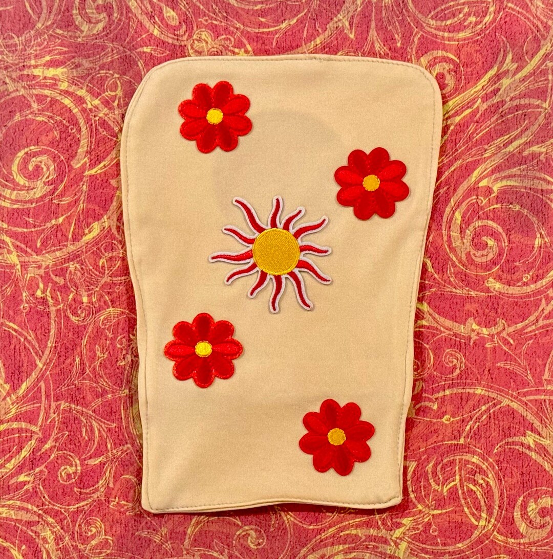 Sunshine With Red Flowers Ostomy Bag Cover - Etsy