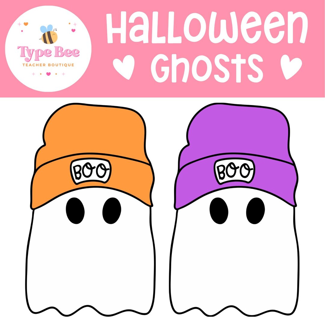 Halloween Clip Art Ghost Clip Art Cute Halloween Clip Art - Etsy