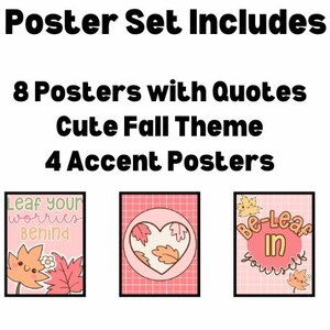 Fall Vibes Posters Classroom Decor Fall Classroom Decorations - Etsy