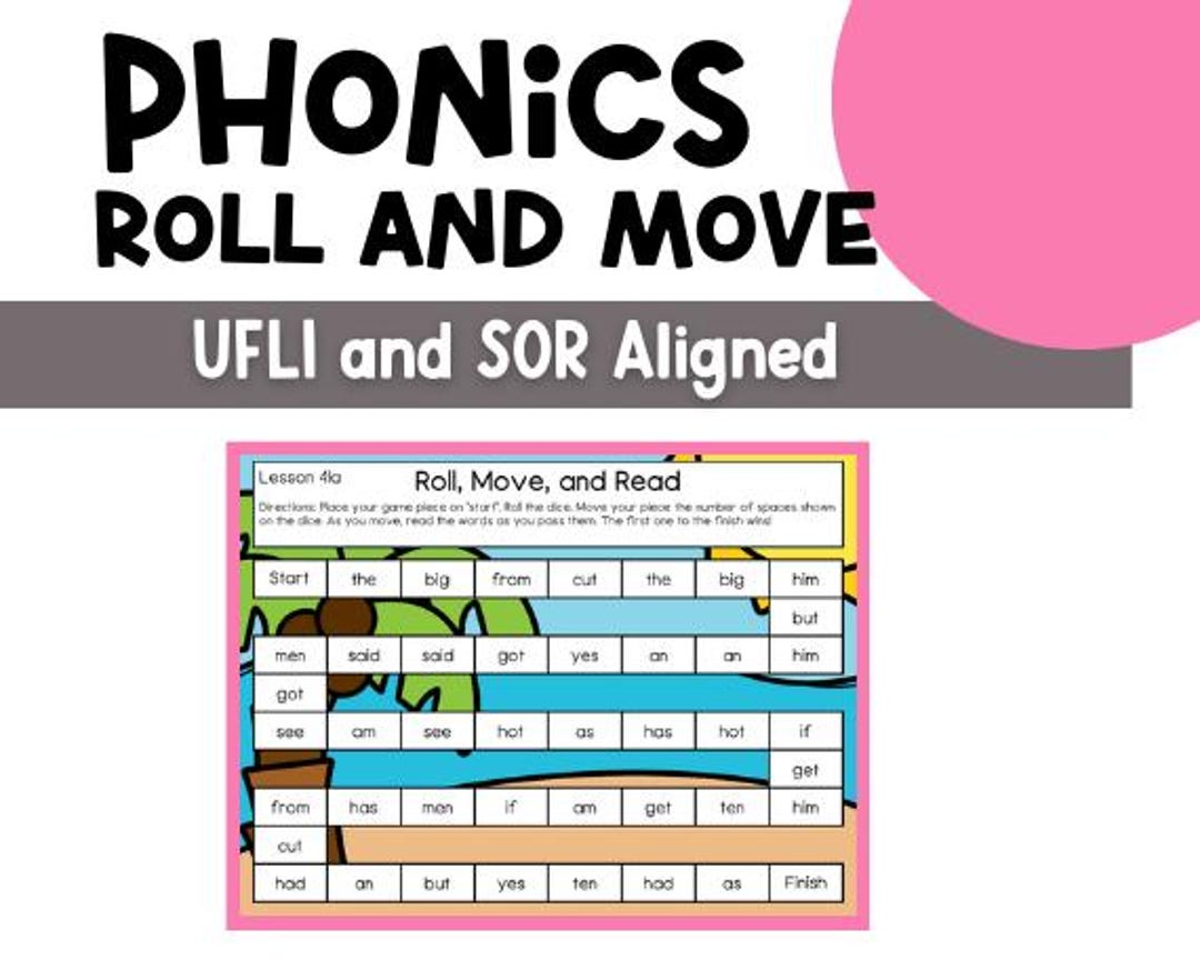 Summer Phonics Game NO PREP Reading Game UFLI Aligned Lessons 35-41 - Etsy