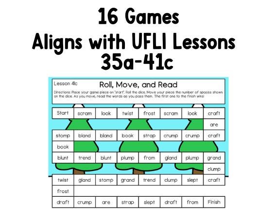 Winter Phonics Game NO PREP Reading Game UFLI Aligned Lessons 35-41 - Etsy