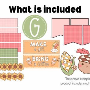 Thanksgiving Gratitude Bulletin Board Kit Classroom Decor - Etsy