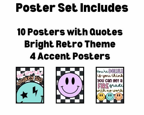 Printable Classroom Posters Middle School High School - Etsy