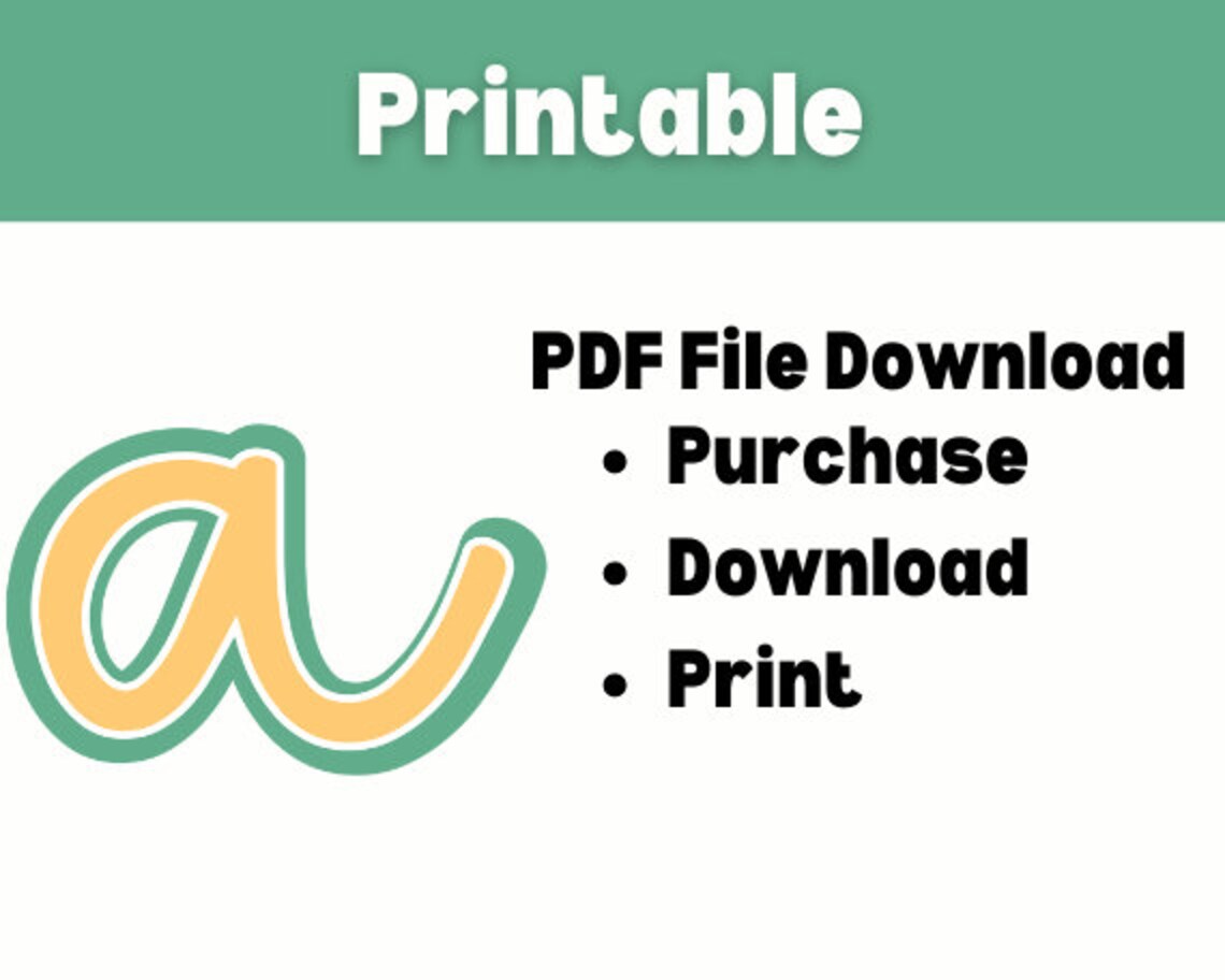 Printable Floral Bulletin Board Letters: Classroom Decor - Etsy