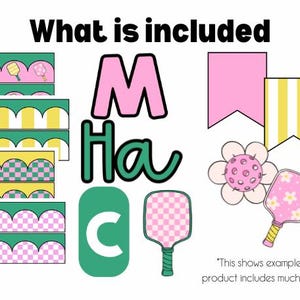 Pickleball Bulletin Board Kit Students and Staff Appreciation - Etsy