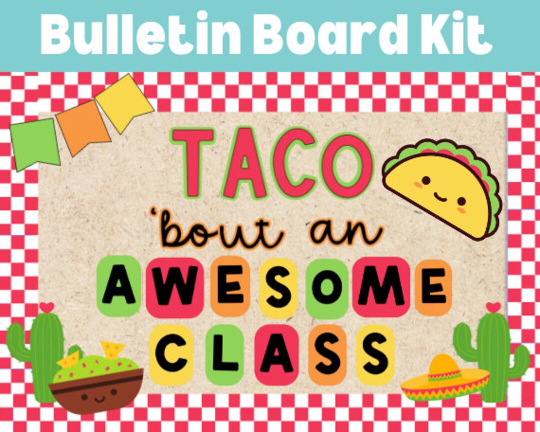 Back to School Bulletin Board Kit Staff Version Included! - Etsy