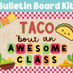 Back to School Bulletin Board Kit Staff Version Included! - Etsy